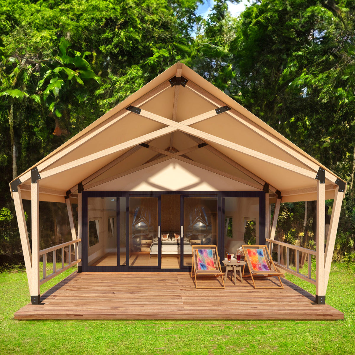 Luna Glamping Zenith II Safari Tent — Solssentials