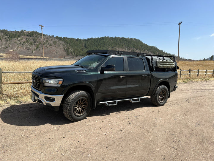 upTOP Overland Alpha Roof Rack for 2019+ RAM 1500 Crew Crab 5th Genera ...